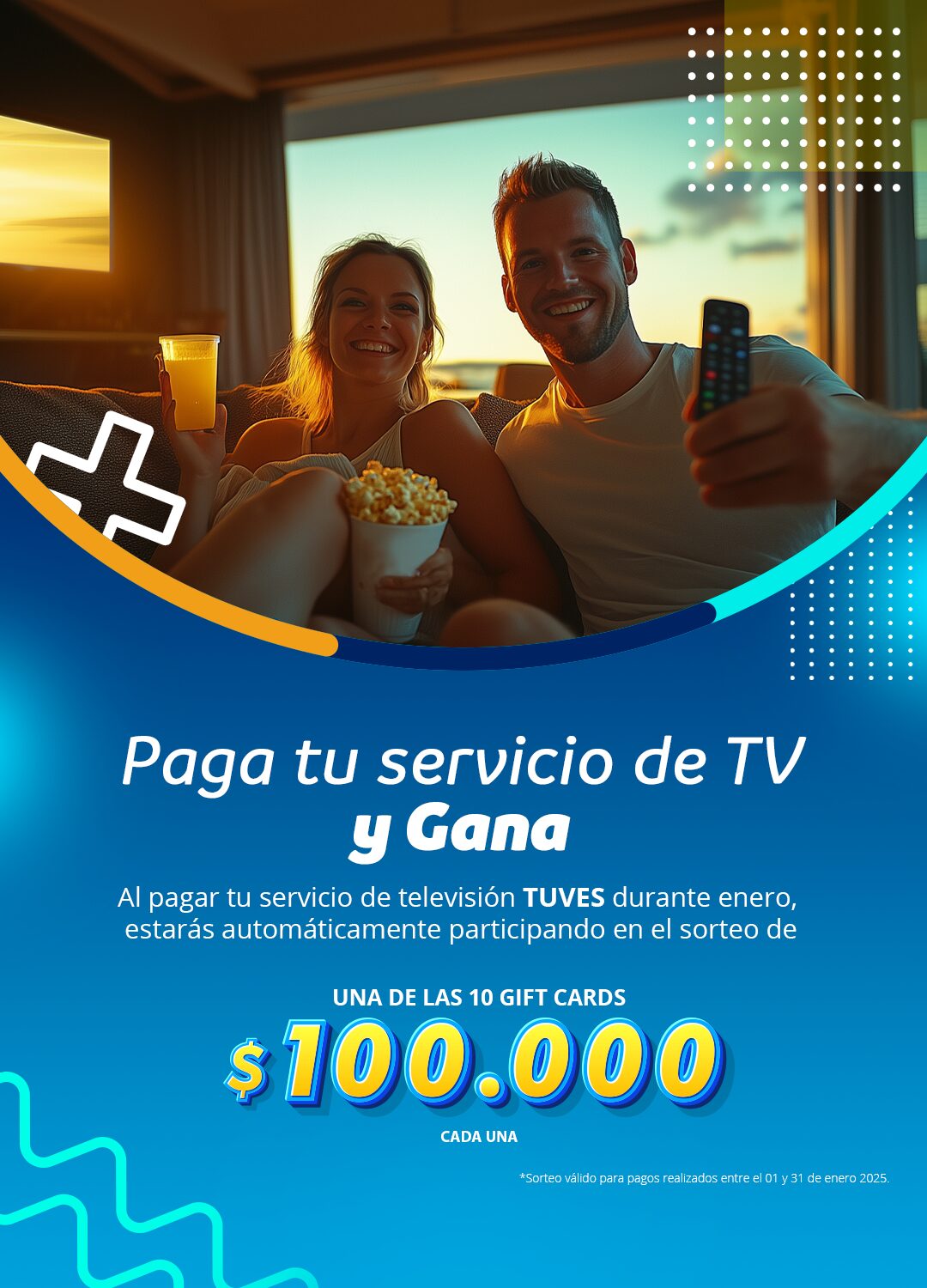 Contrata Tuves, la mejor Televisión Satelital en Chile