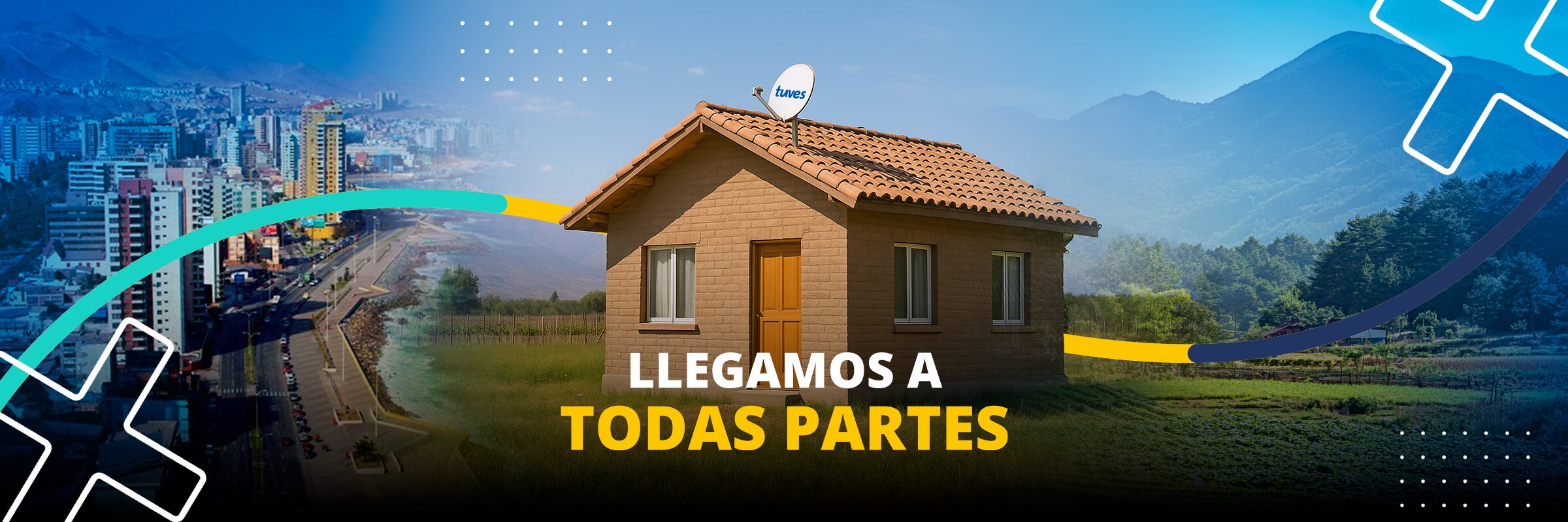 Contrata Tuves, la mejor Televisión Satelital en Chile