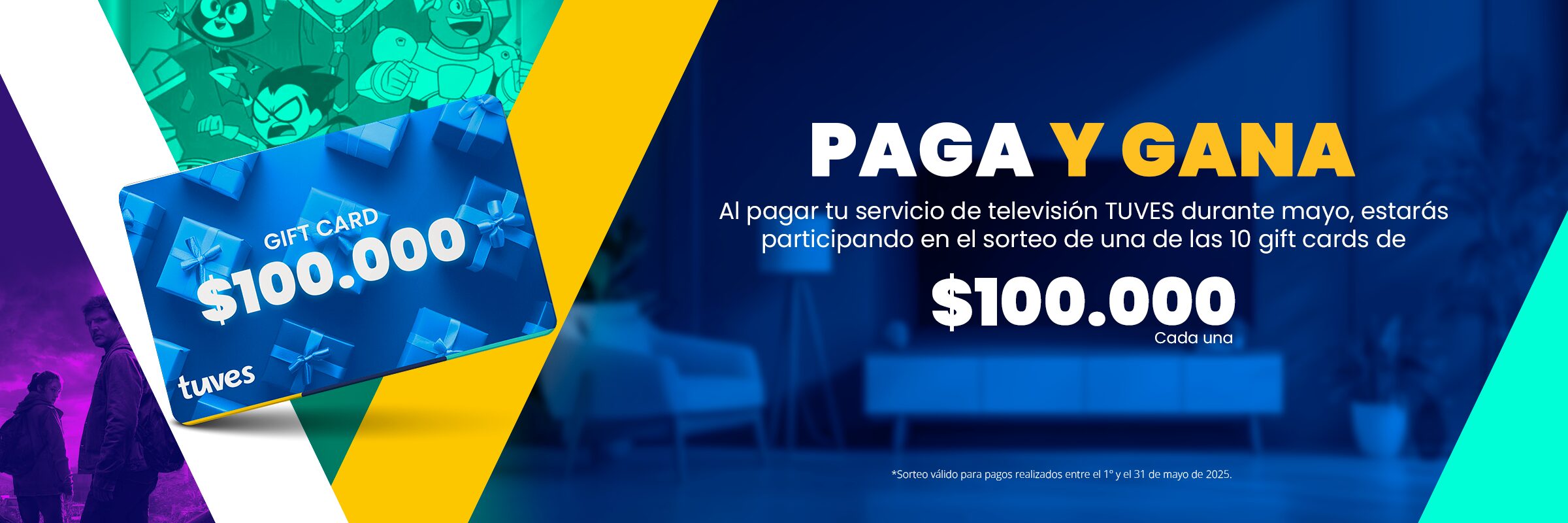 Contrata Tuves, la mejor Televisión Satelital en Chile