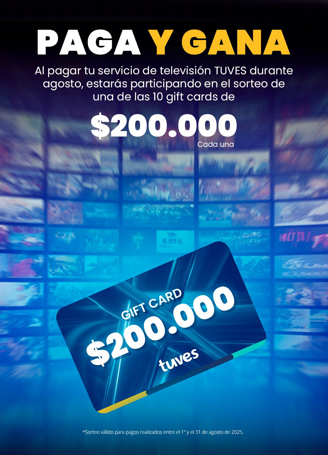 Contrata Tuves, la mejor Televisión Satelital en Chile